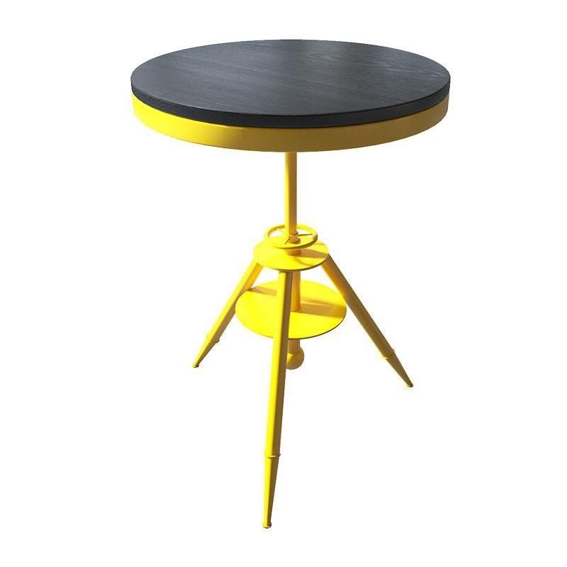 Industrial Style Table and Chair Combination Western Restaurant Milk ...