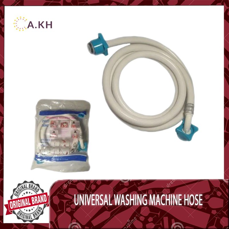 Washing Machine Universal Water Inlet Pipe Hose Extension Tube 2 meters ...