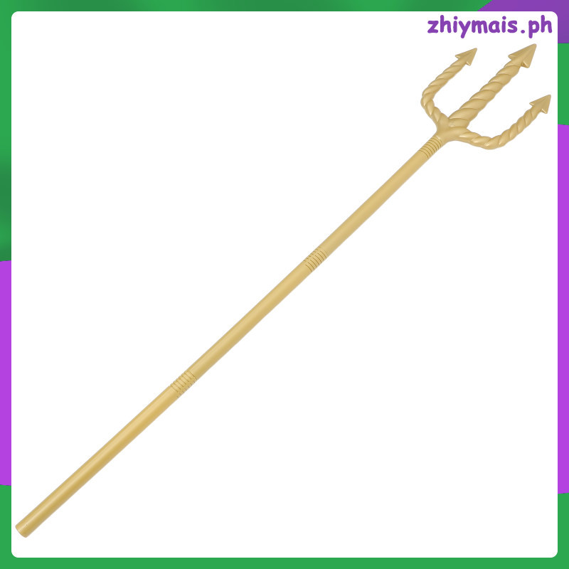 Devil Pitchfork Halloween Costume Three-pronged Scepter Prop Trident ...