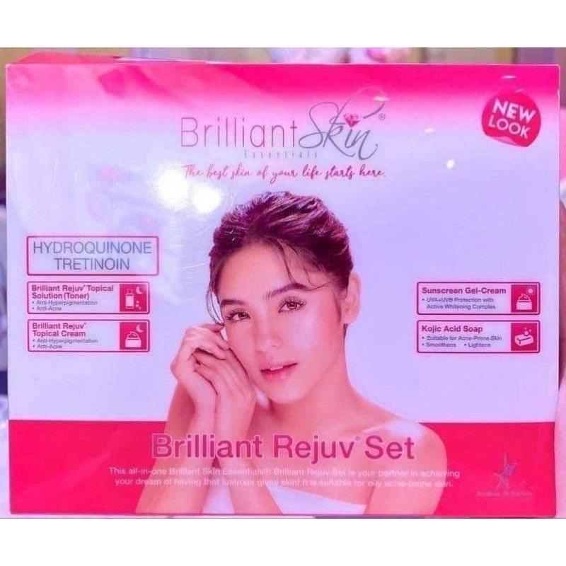 TRETINOIN REJUV SET/BRILLIANT SKIN HYDROQUINONE NEW‼ | Shopee Philippines