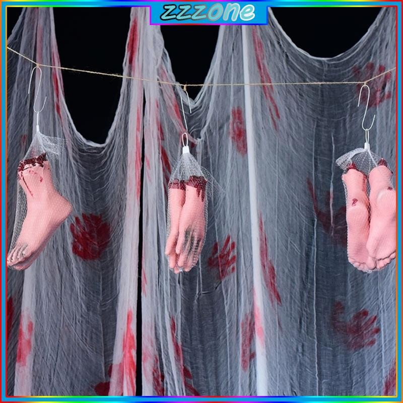 zzz Simulation Severed Hands Feet Horror Body Parts Halloween Party Haunted House | Shopee ...