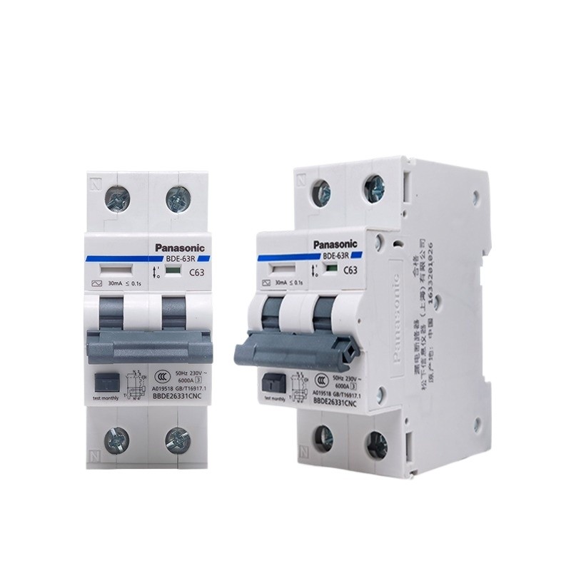 Panasonic Air Switch BDE63R Series 2P16A-63A Leakage Protection Circuit ...