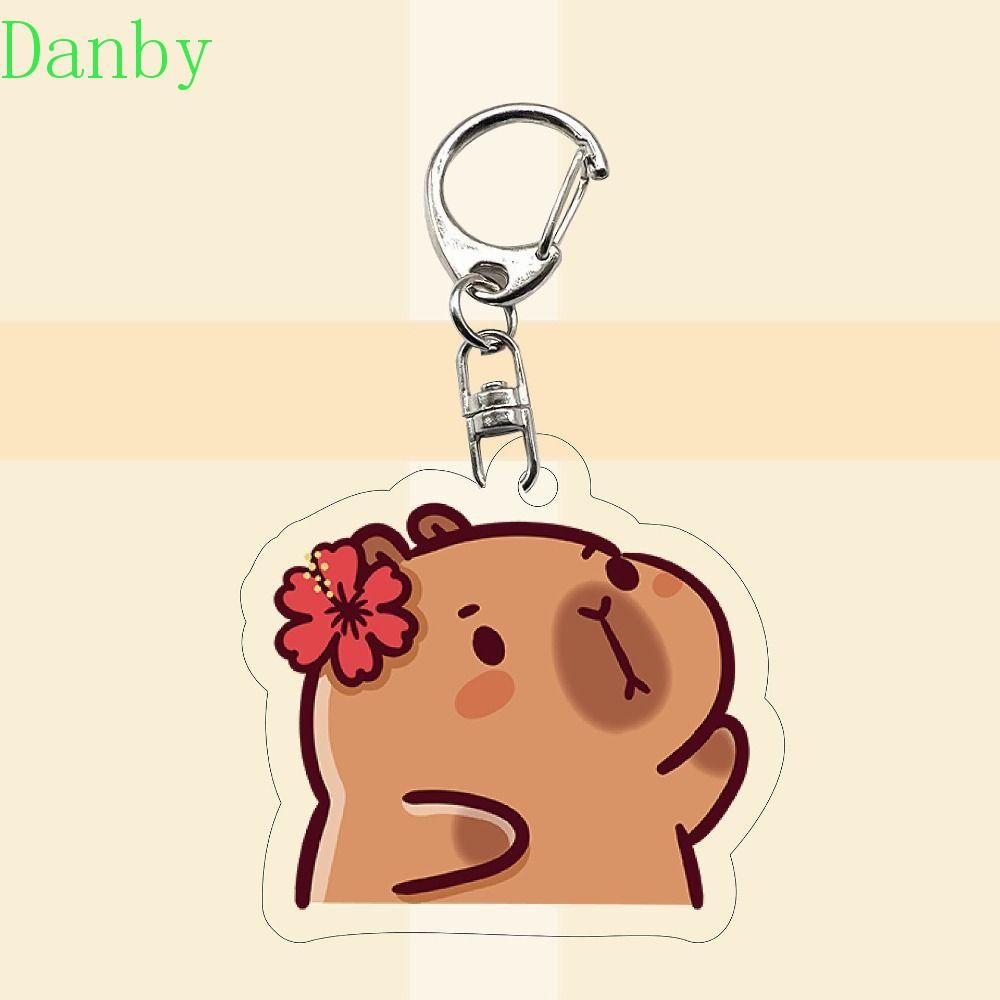 DANBY Capybara Acrylic Keychain, Capybara Acrylic Capibara Bag Hanging ...
