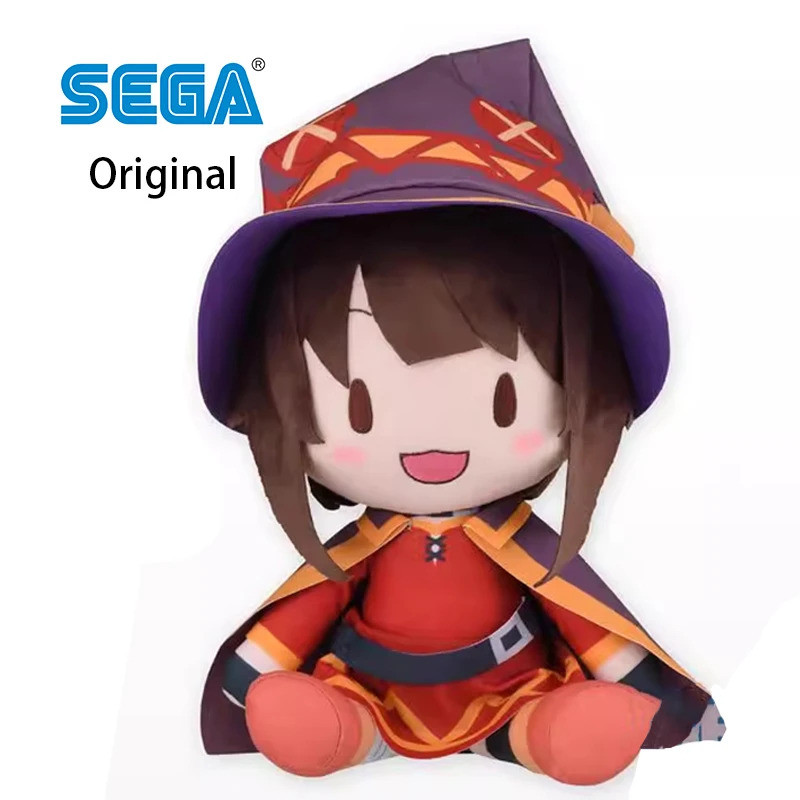 In Stock SEGA Fuwa Puchi Nuigurumi Megumin Plush Doll Kono Subarashii ...
