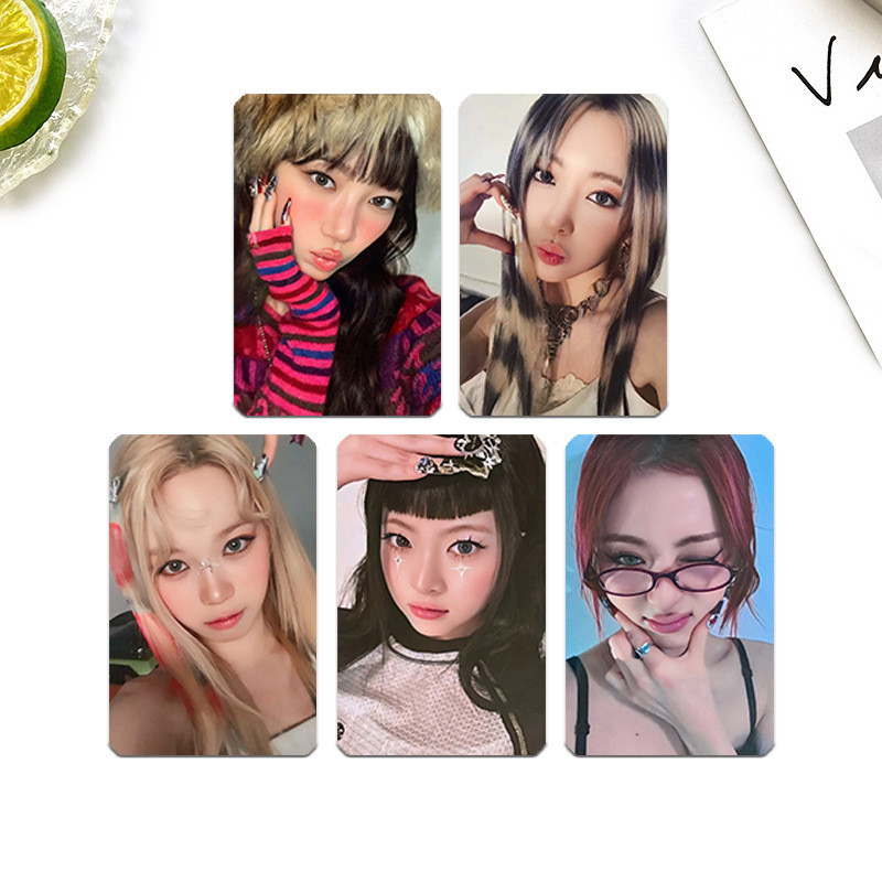 5-7pcs LE SSERAFIM CRAZY Album EASY Photocards WEVERSE CU TOWER UMS ODD ...