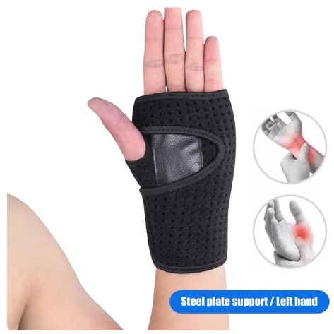 1Pcs Wrist Hand Palm Brace Support with Metal Removable Splint ...