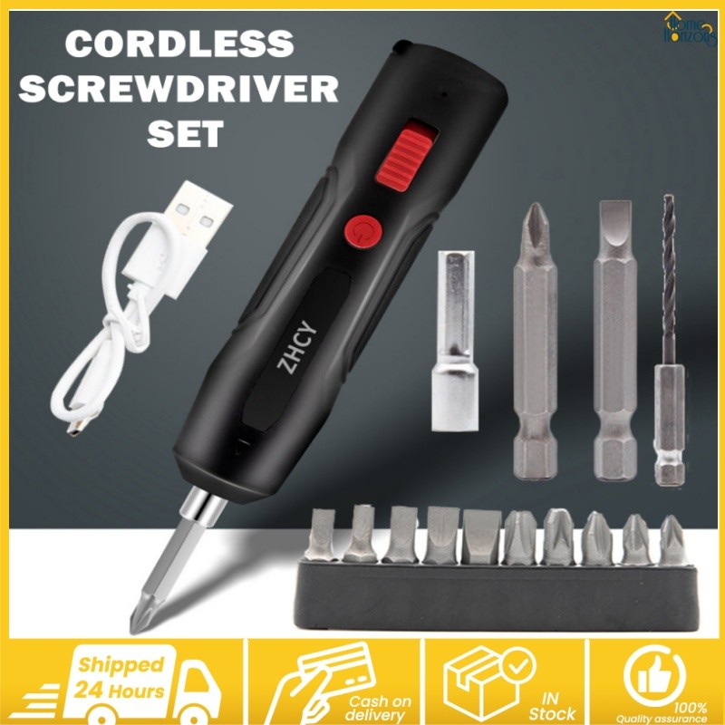 Mini Handheld electric screwdriver Cordless Screwdriver Electric ...