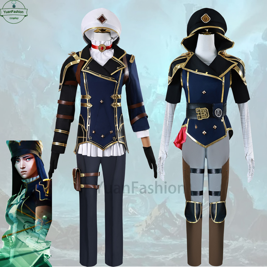 [Ready Stock]League of Legends Caitlyn cosplay Clothing Vi cosplay ...