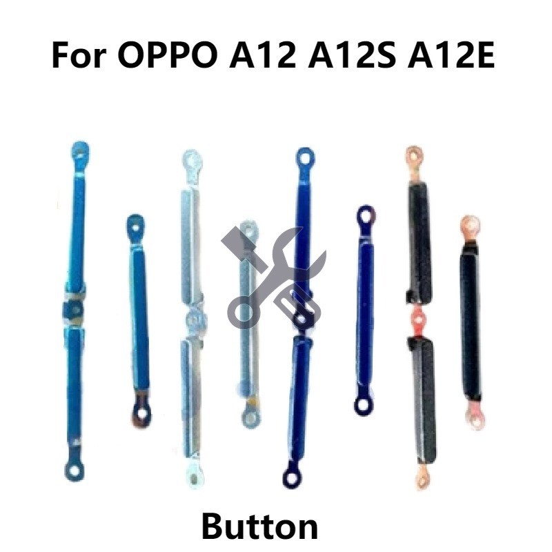 For Oppo A12 A12s A12e Power ON OFF Volume Up Down Side Button Key ...