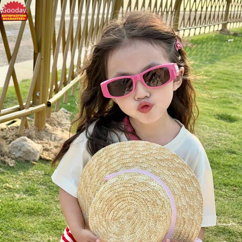 GD Children Small Frame Letter Sunglasses Punk Sunglasses Hip-hop ...
