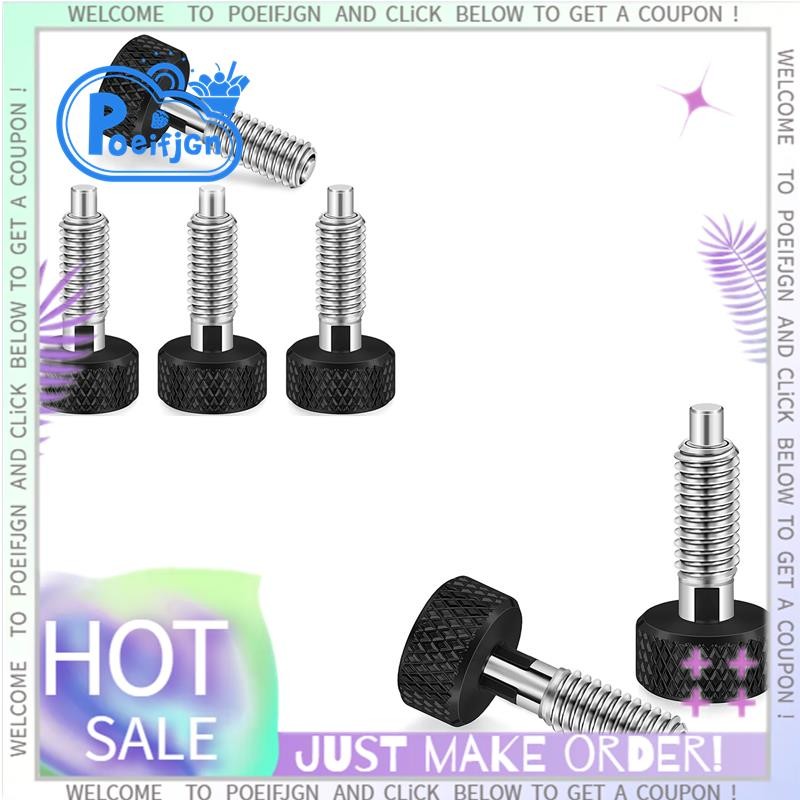 Hand Retractable Spring Plunger with Lock M6 for Rolling Toolbox,1/4 ...