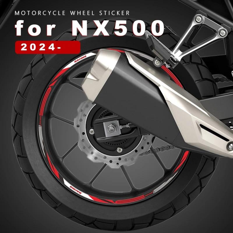 Motorcycle Wheel Sticker Waterproof Decals for Honda NX500 2024 NX 500 ...