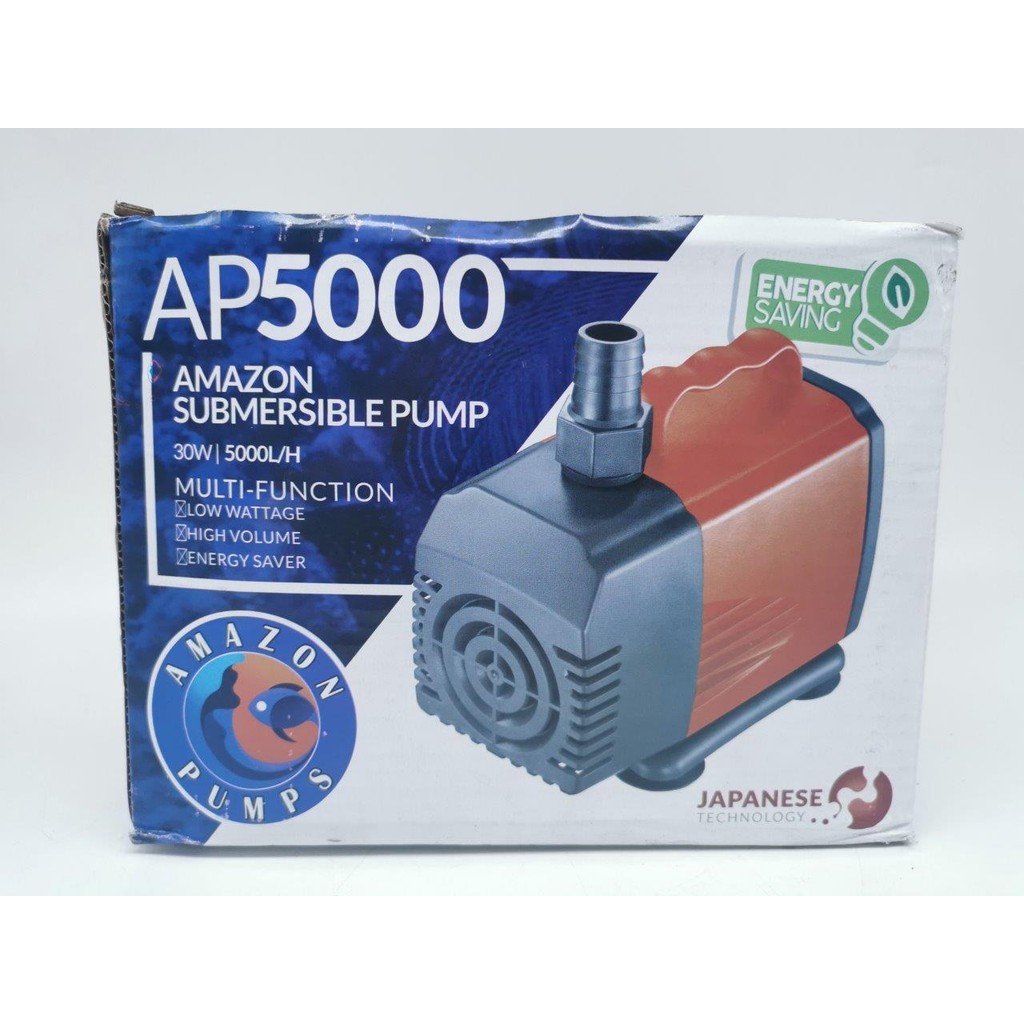 AMAZON AP5000 SUBMERSIBLE PUMP FOR NFT HYDROPONICS POND AQUARIUM ...