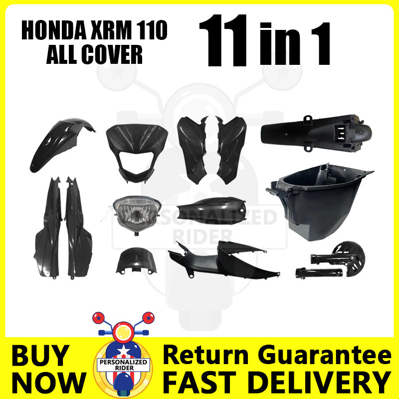 HONDA XRM 110 FAIRINGS 8IN1 9IN1 AND 11IN1 ALL COLORS COMPLETE SET FOR ...