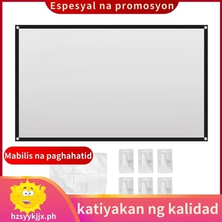 Shop projector screen white for Sale on Shopee Philippines