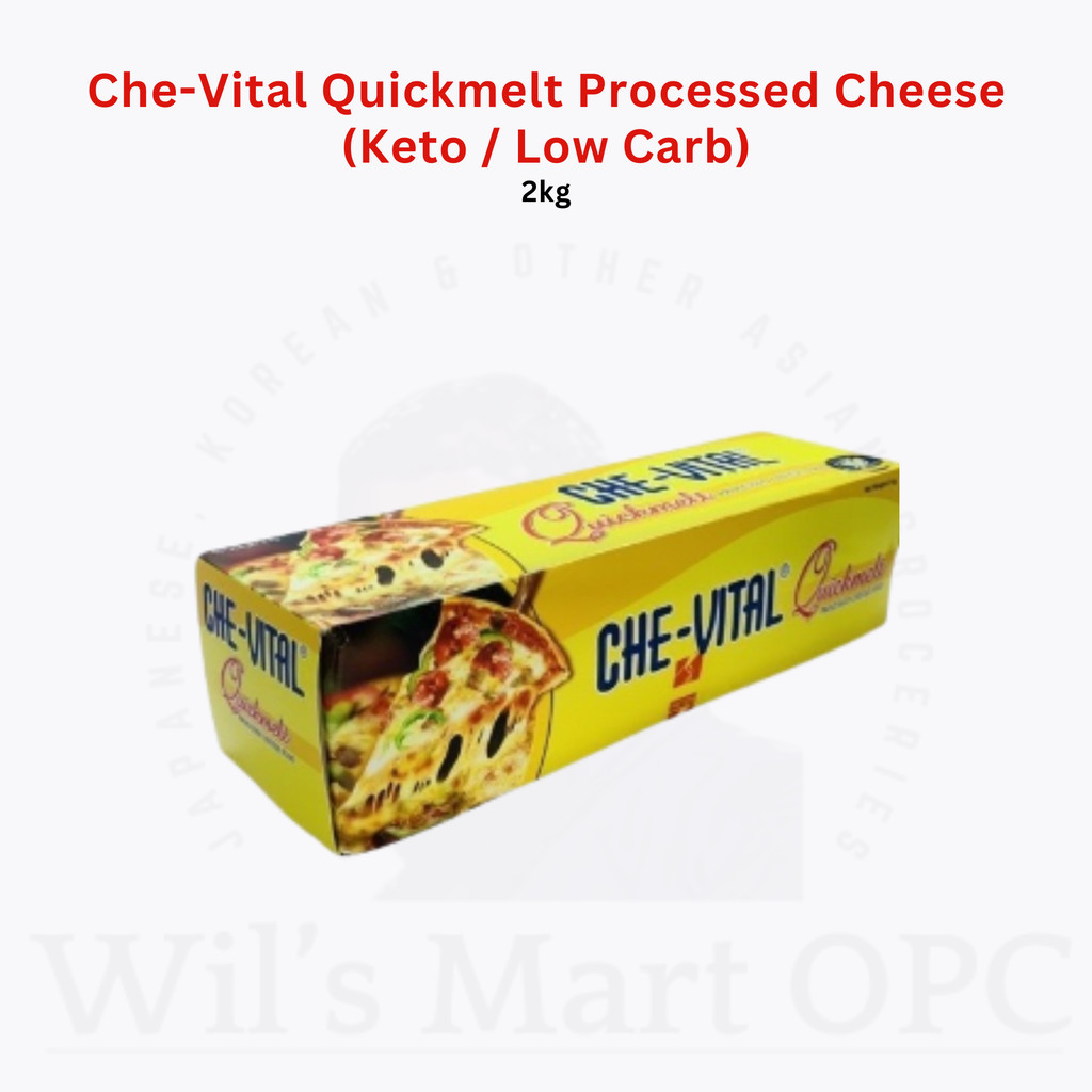 Che-Vital Quickmelt Processed Cheese (Keto / Low Carb) 2kg | Shopee ...