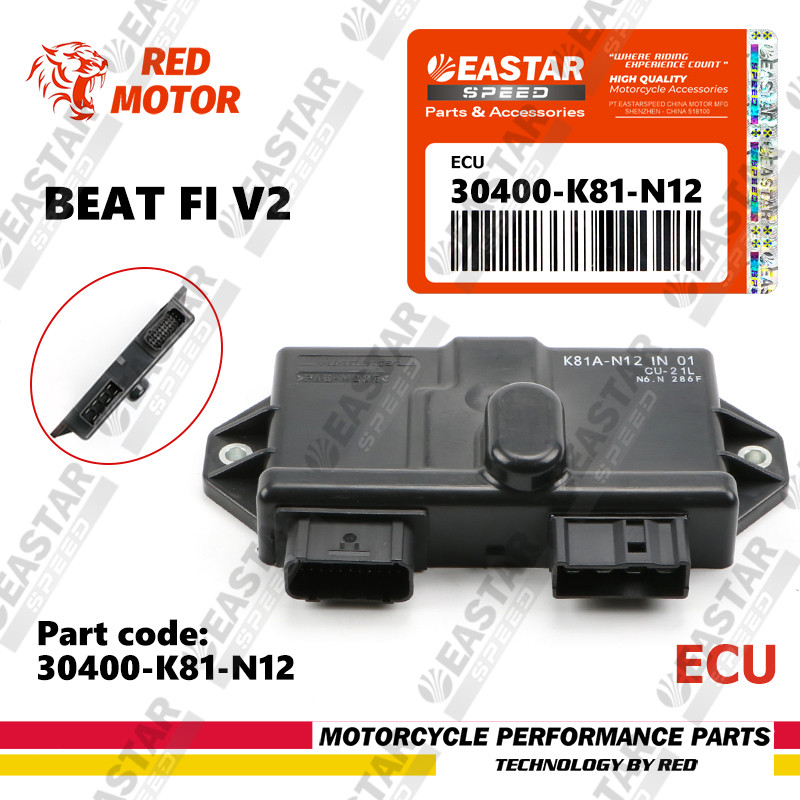 ECU ENGINE CONTROL UNIT (HPI) FOR BEAT FI V2 CBS/ISS & STD 2017 Beat Fi ...