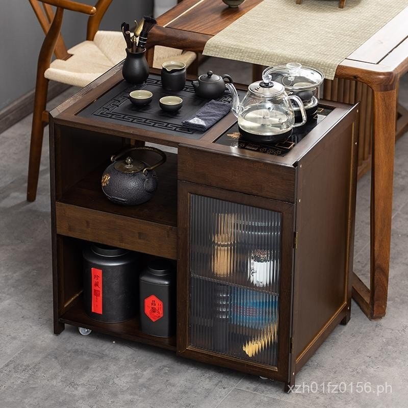 Modern Simple Tea Table Side Table Kung Fu Tea Water Boiling Mobile Tea ...
