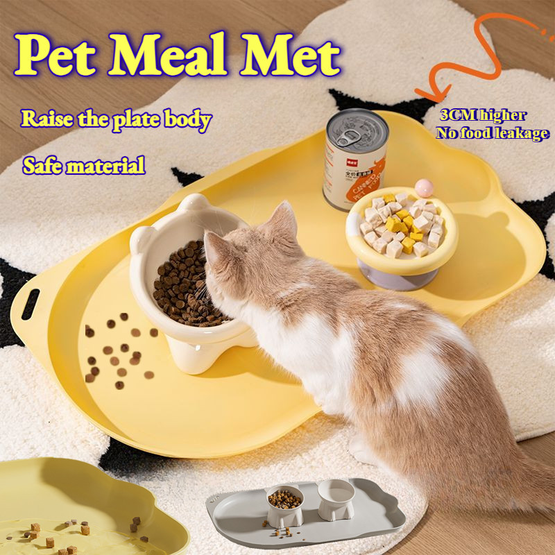 New Large Pet Meal Mat Waterproof Non-Slip Pet Feeding Mat Cat Dog Food ...