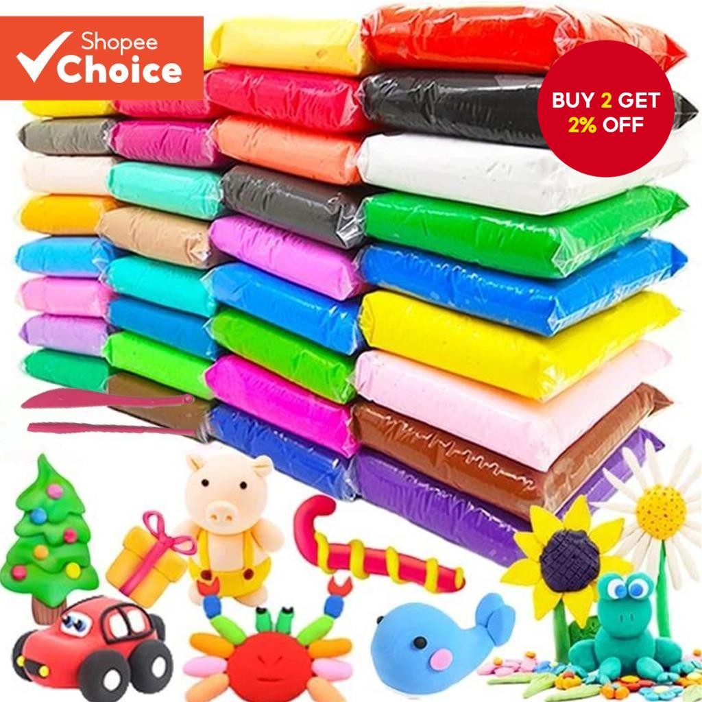 36Pcs Air Dry Clay Kit With Tools DIY Lightweight Modeling Clay For ...