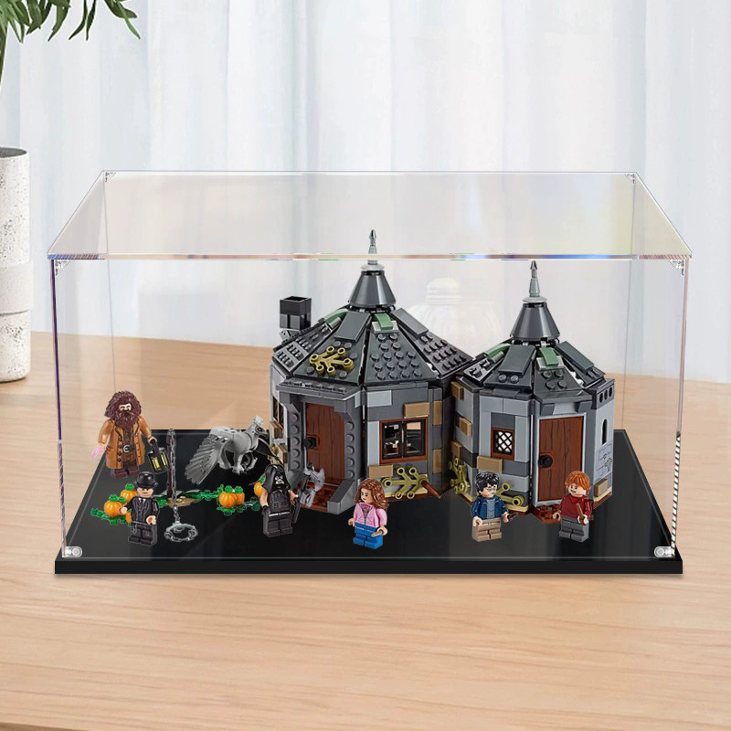 Lego 75947 Harry Potter Hagrid Cabin Transparent Display Box Popmart ...