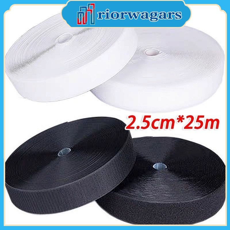25m Width Strong Self Adhesive Velcro Tape 1Inch Width Magic Tape ...