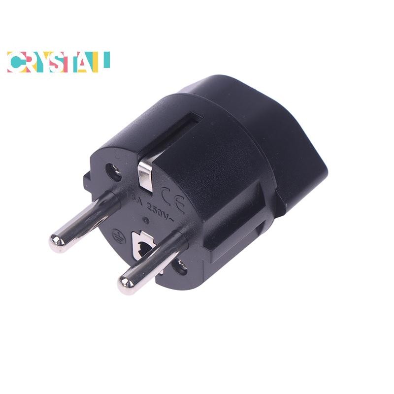 Crystal- 1Pc Germany France Plug Adapter Ultra Compact Light Weight ...