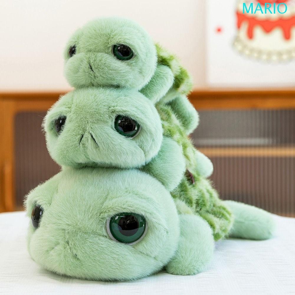 MARIO Sea Tortoise Plush Toys, Fluffy Collection Animal Sea Turtle ...