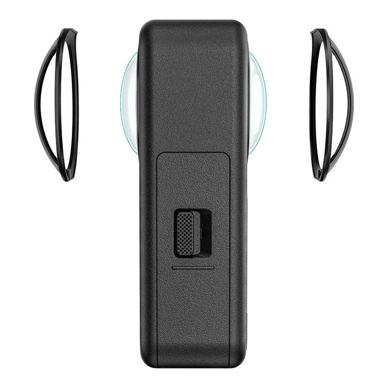 For DJI OSMO 360 Lens Guards + Storage Bag + Screen Protector Film for ...