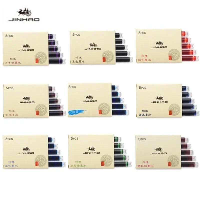 Jinhao 5/10/15 Pcs Color Ink Cartridge Refill for 2.6mm Jinhao 82 ...