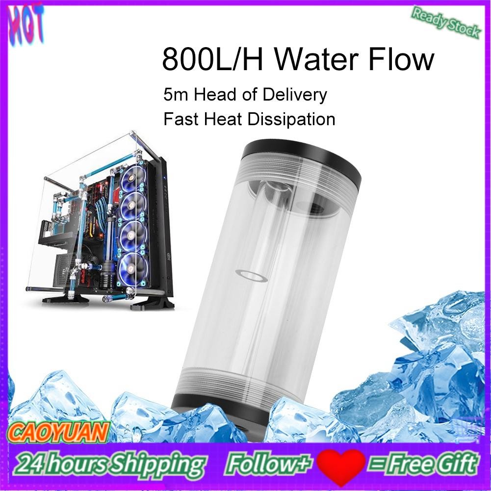 caoyuanstore-ph CPU Water Cooler System for PC Cylinder Heat Sink 50m ...