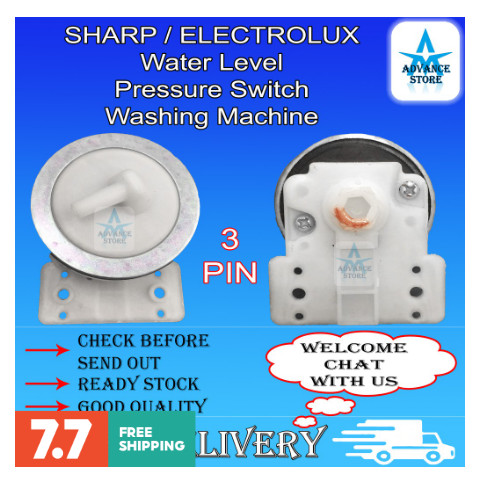 COD-Washing machine Sharp/Electrolux water level pressure sensor switch ...