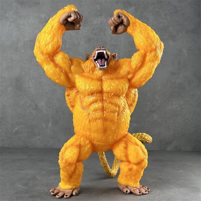 Dragon Ball Theater Edition Transformation Gold BAPE Gorilla Statue ...