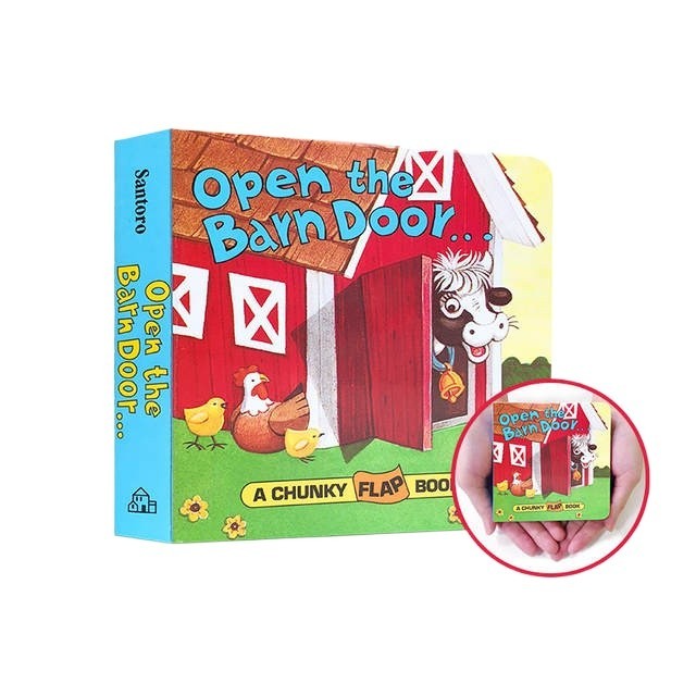 Open The Barn Door Find a Cow Cardboard Flip Book | Shopee Philippines