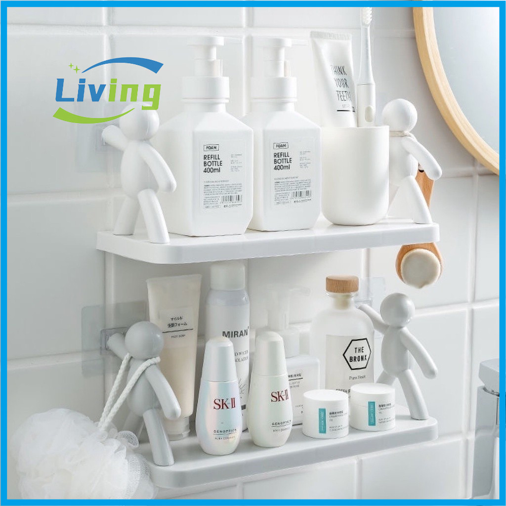 Small Human Hook Rack Wall Hanging Bathroom Human Hook Rack Corner ...