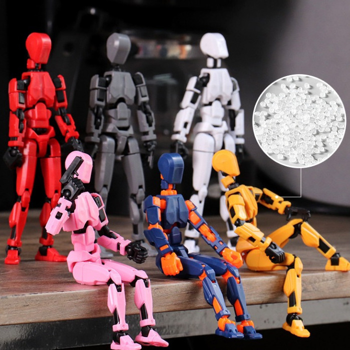 Lucky 13 Dummy 13 Action Figure Multi-jointed Movable 3D Printed Toy ...