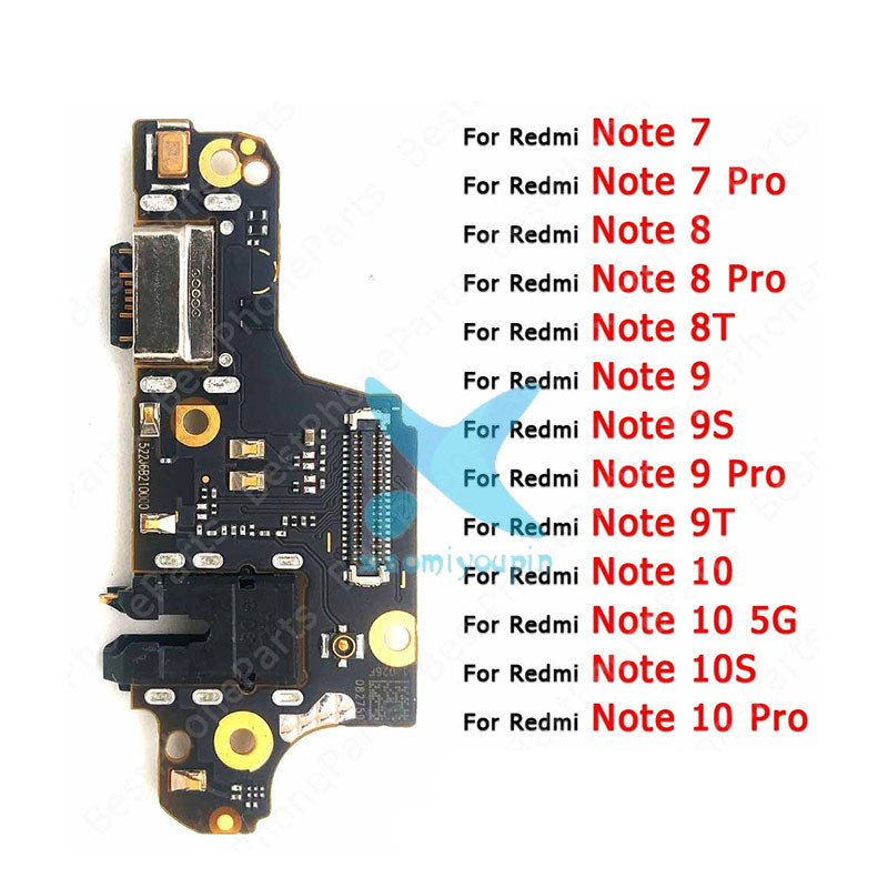 Charging Board For Redmi Note 10 10S 9 9S 9T 8 8T 7 Pro Charging Port ...