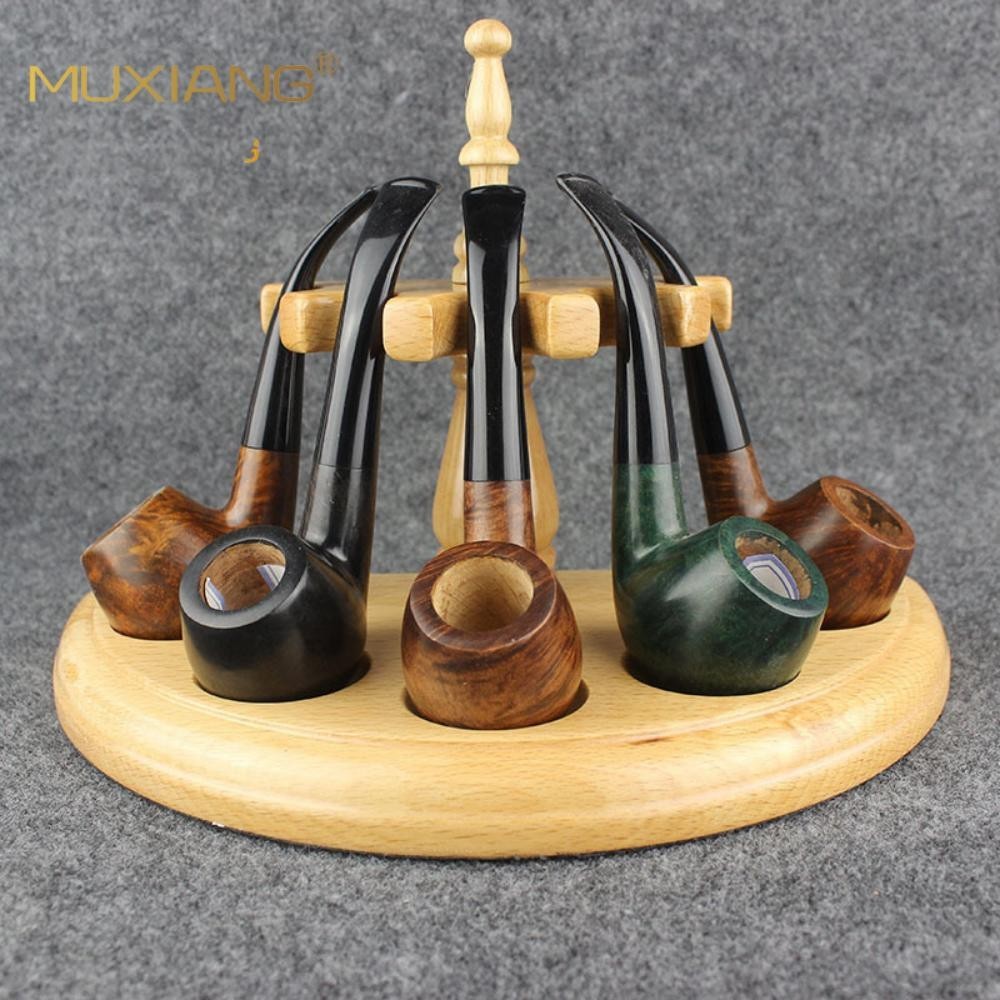 Muxiang Solid Wood Bucket rack Universal rack Five-Position Bucket Seat ...