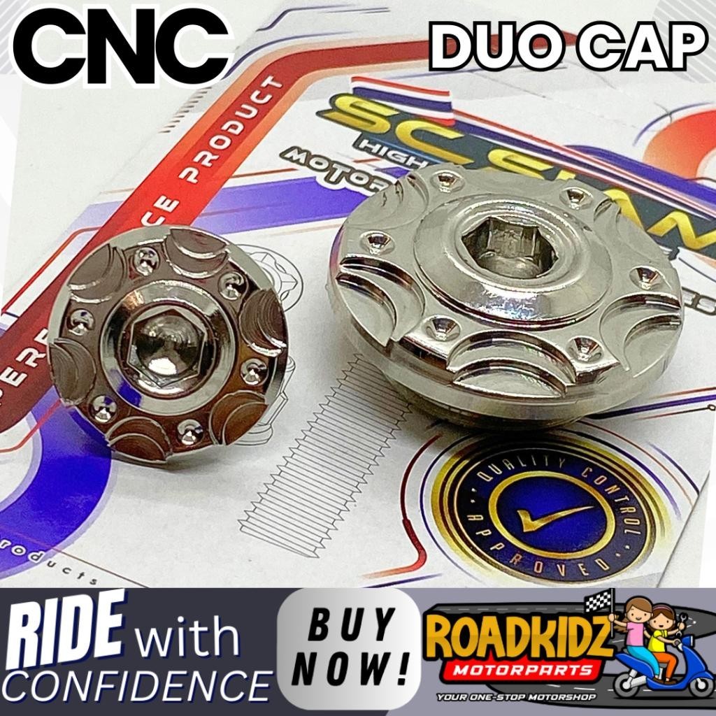 CNC DUO CAP suitable for MIO, WAVE, RAIDER150 | Shopee Philippines