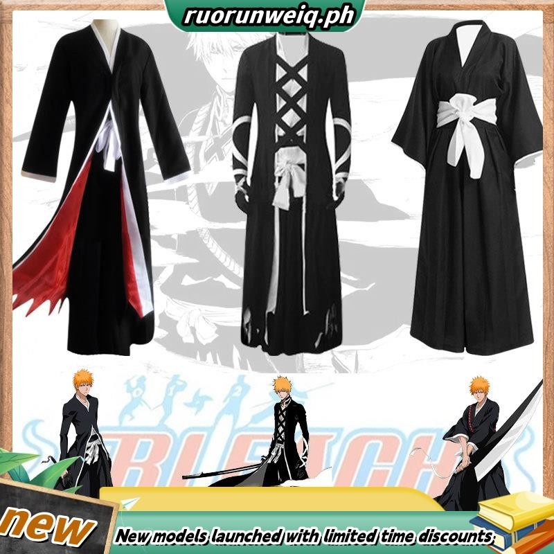 Bleach Kurosaki Ichigo cosplay costume for traditional Japanese male ...