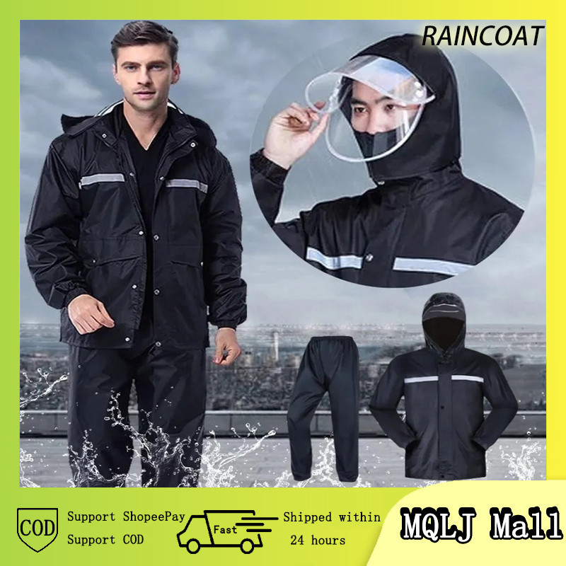Coat Waterproodult 100% Original Reflective Raincoat Set Unisex ...