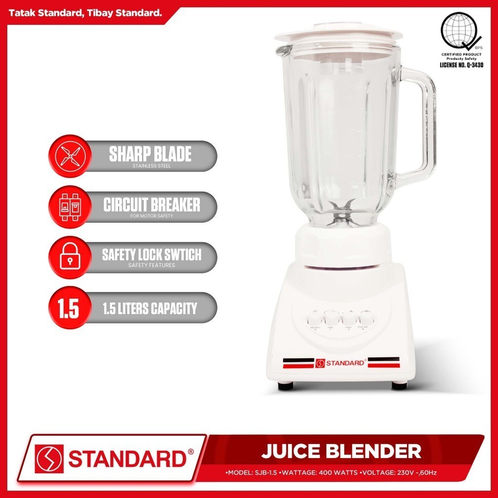Standard Blender 1.5L ( SJB-1.5L) | Shopee Philippines