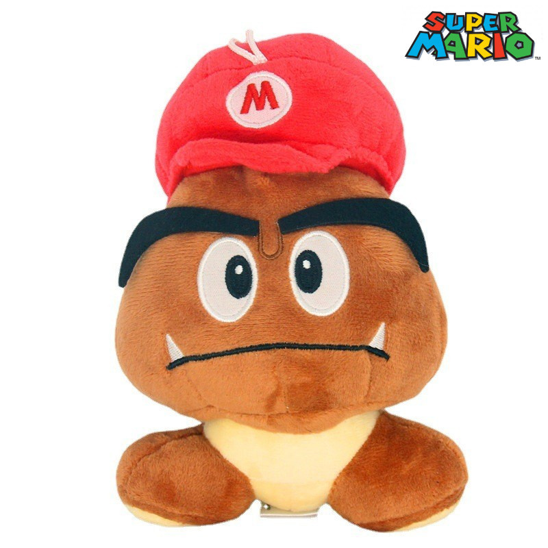 Super Mario Cute Little Goomba Plush Toy 15cm | Shopee Philippines