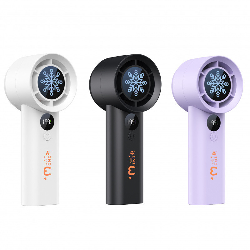 199 Speed Bladeless Portable Digital Display Handheld Turbo Fan ...