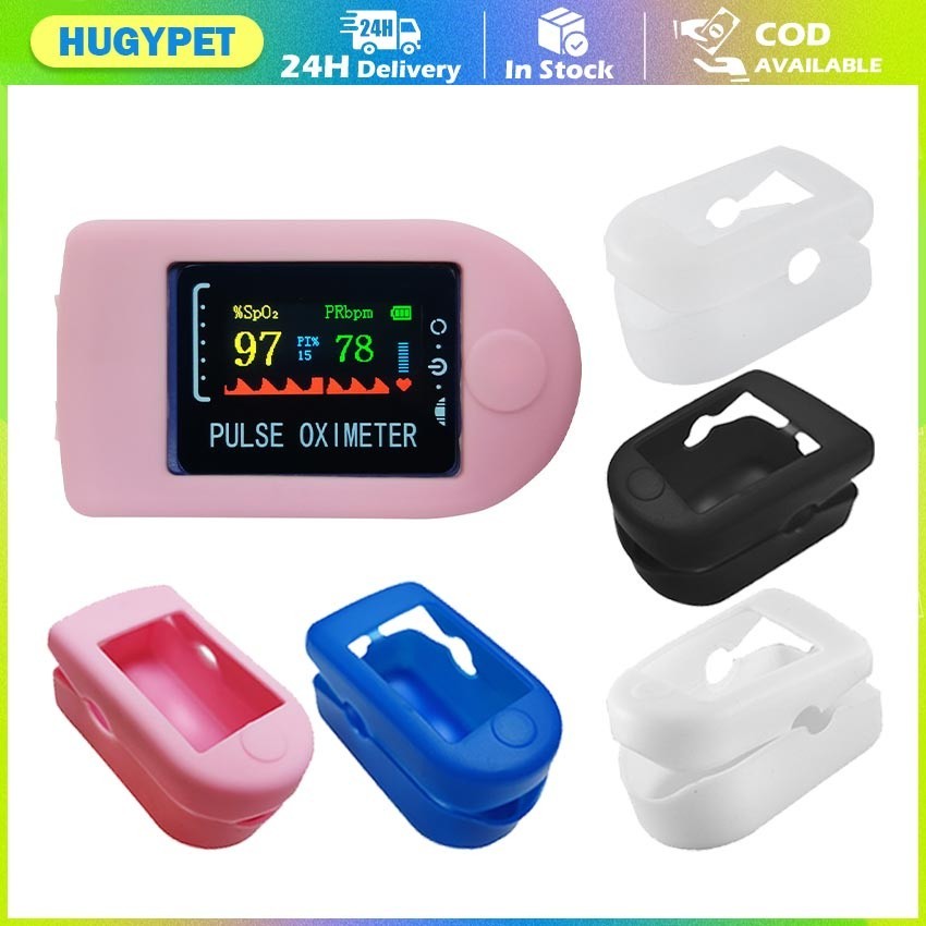 Medical Oximeter Protective Holder Finger Pulse Cover Silicone Storage ...