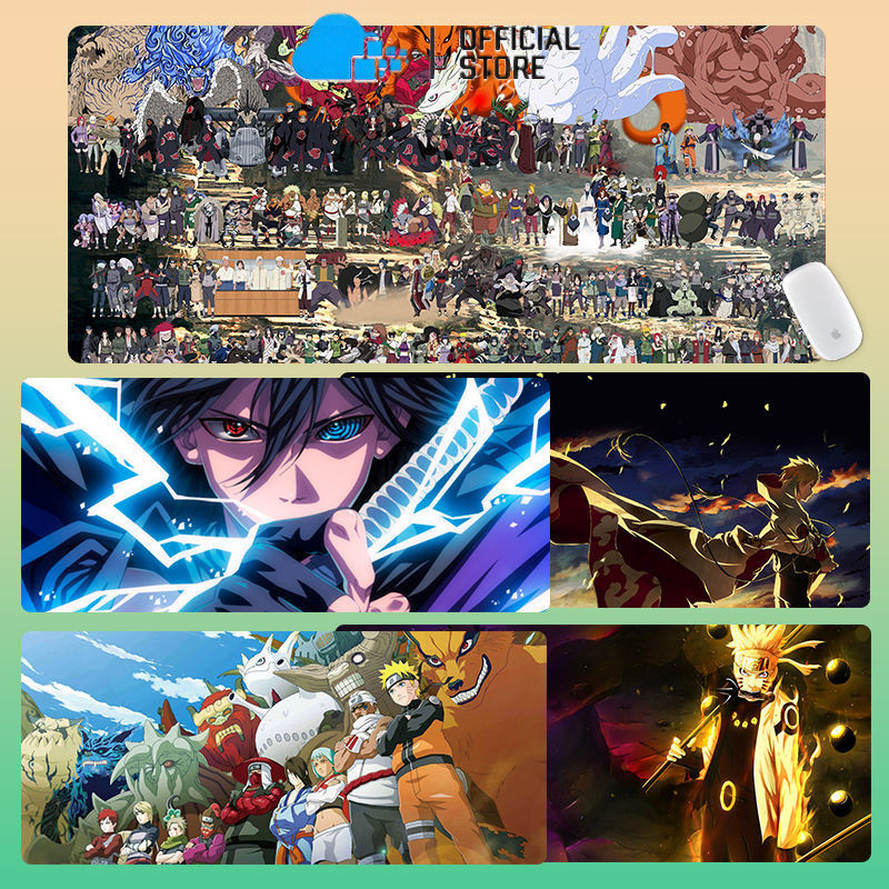 Anime Naruto mouse pads oversized computer desk pads students small and ...