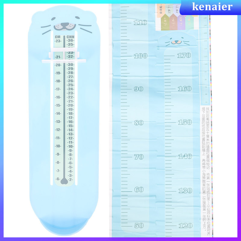 Stickers Height Tape Measurer Chart Wall Measuring Tools Children Foot ...