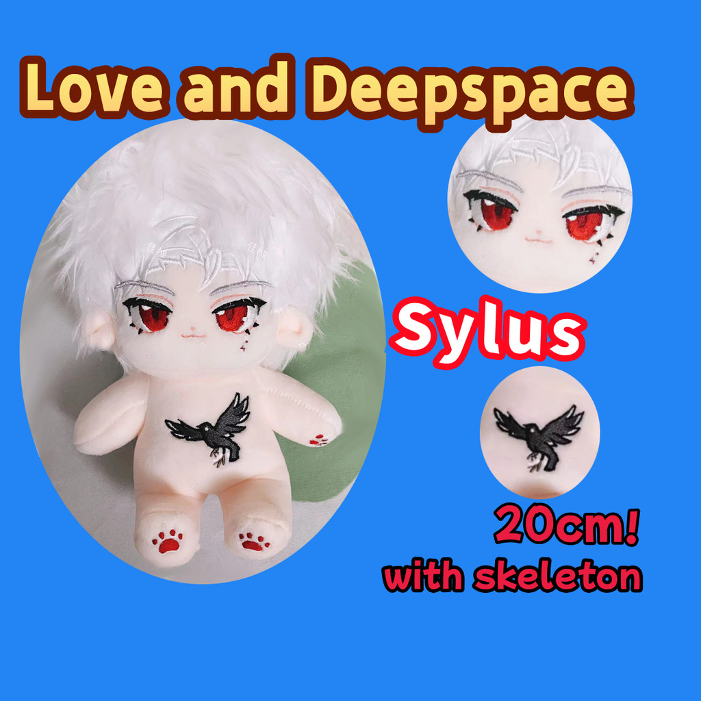 【Love and Deepspace】 Sylus Plush Toy Creative Cute Little Crow Cartoon ...