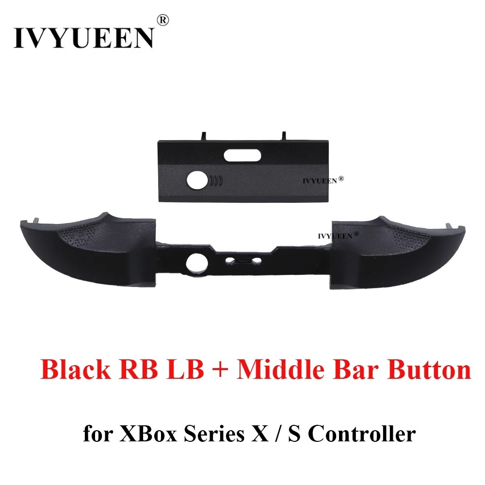 Ivyueen For Xbox Series X S Controller Rb Lb Bumper Trigger Button Mod Kit Middle Bar Holder