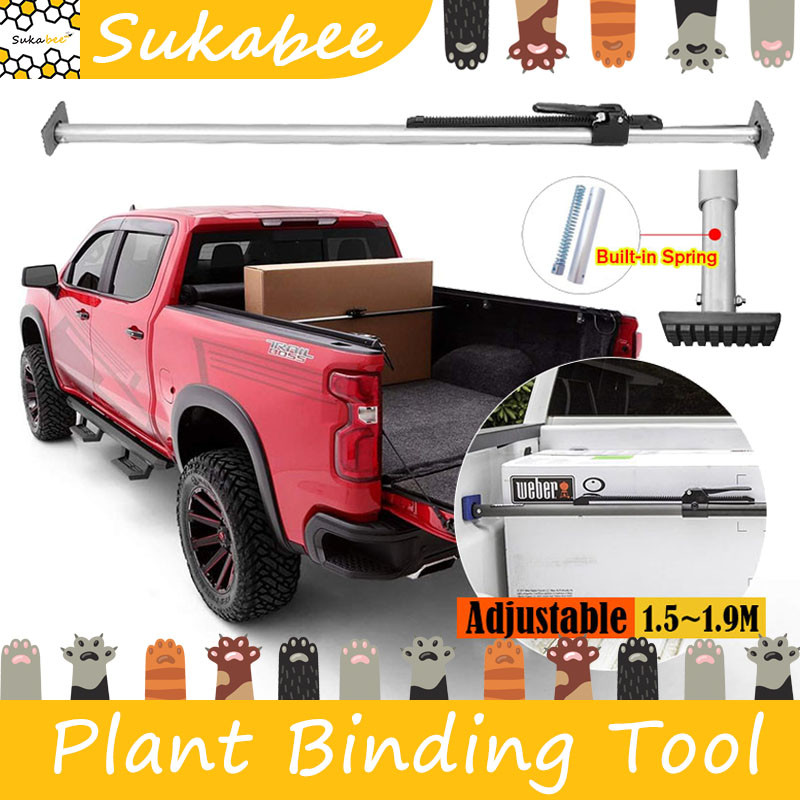Adjustable Ratcheting Cargo Bar Truck Bar 4x4 accessories Truck Bed ...